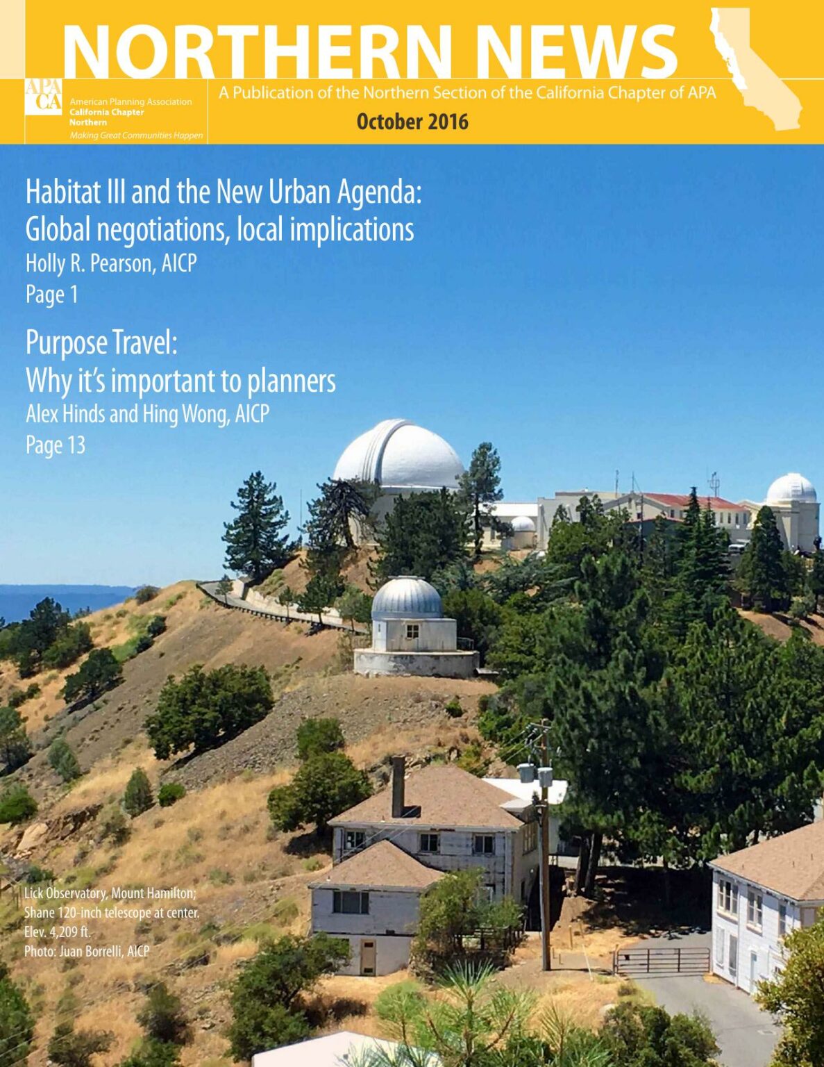 October 2016 - APA California — Northern