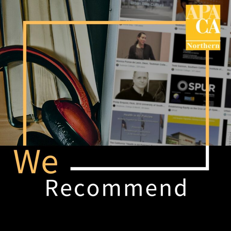 We Recommend: read | listen | watch - APA California — Northern